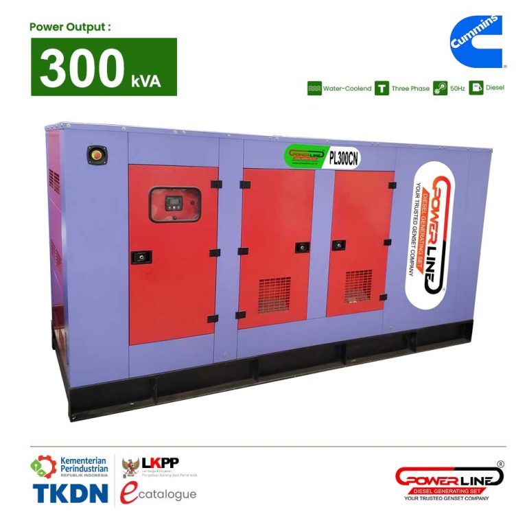 Harga Genset 300 KVA Cummins - Powerline Diesel Genset