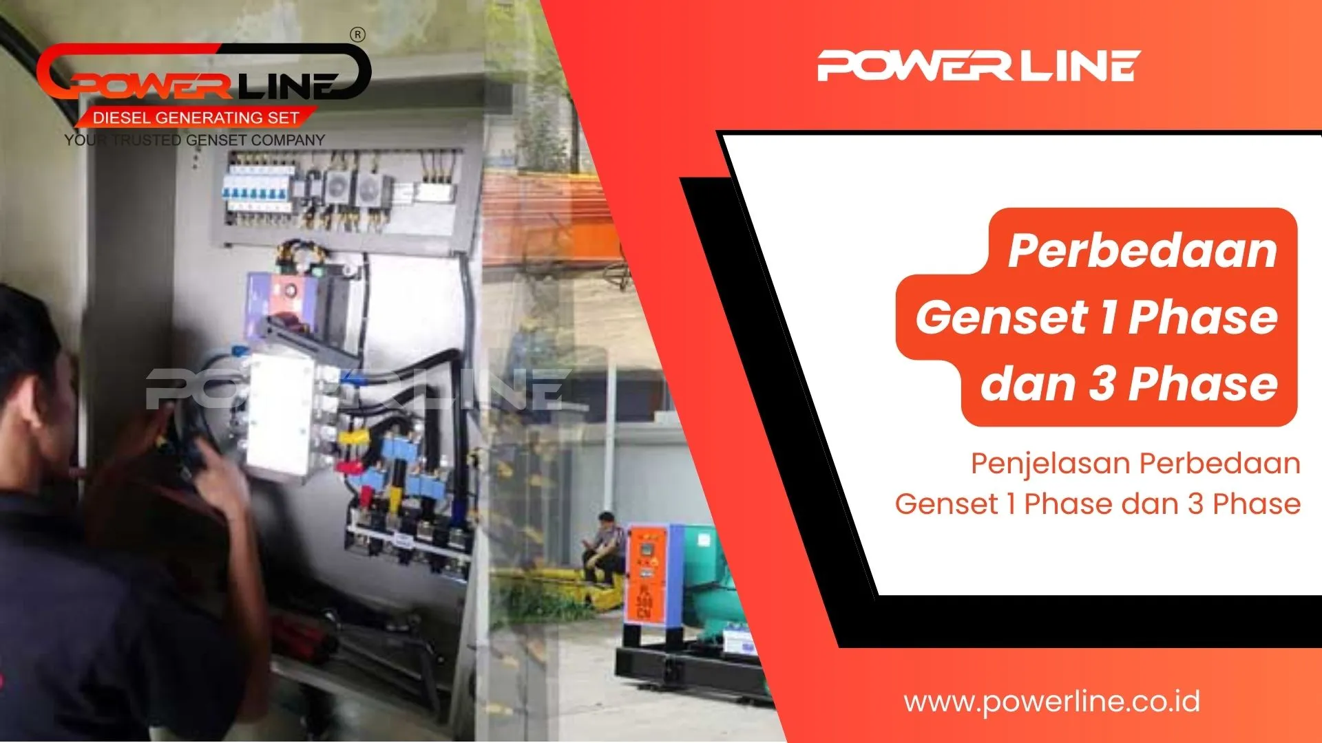 Apa Perbedaan Genset 1 Phase dan 3 Phase? Ini Penjelasannya!